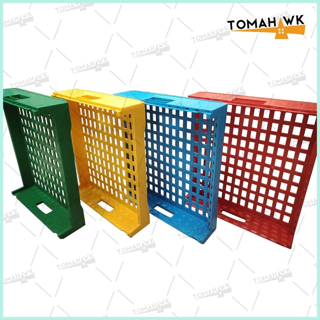TOMAHAWK HIGH QUALITY STACKABLE PLASTIC BREAD CRATES FOR BAKERY & FRUIT ...