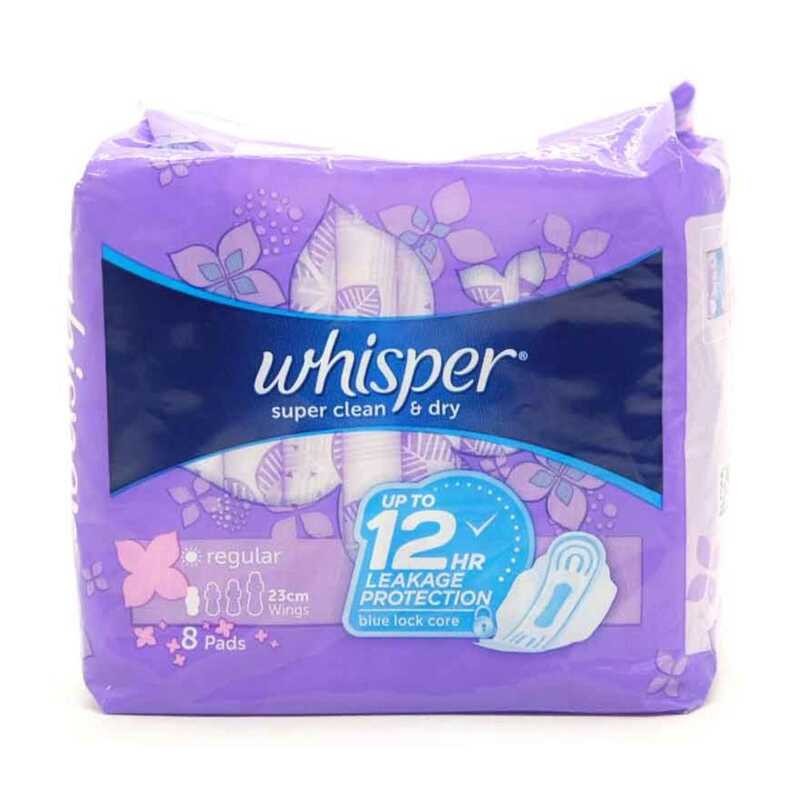 WHISPER Super Clean And Dry 8'S Wing Regular Flow Bcd 6E1 | Shopee ...