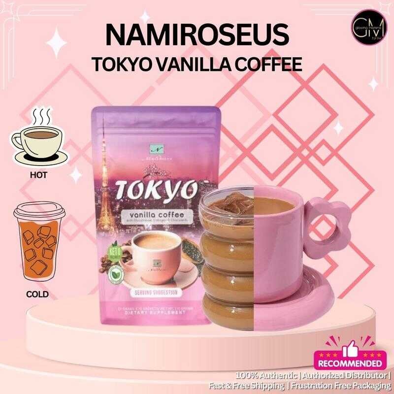 NEW PACKAGING Namiroseus Tokyo Vanilla Coffee With Glutathione ...