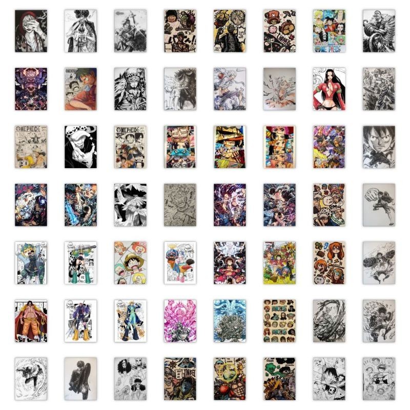 180 Hand-drawn One Piece Ace Zoro Luffy Handsome Creative Stickers for ...