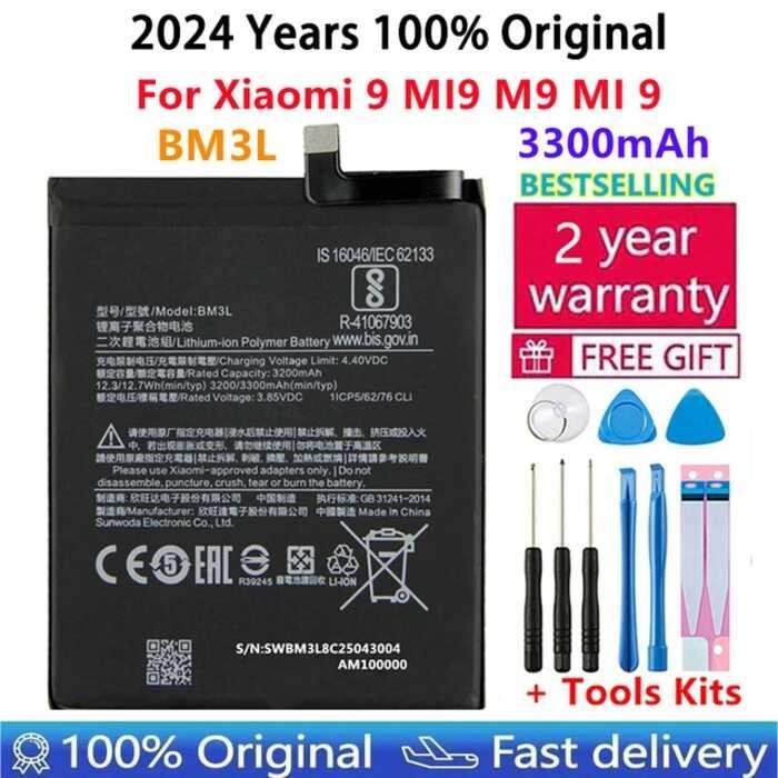 Original Battery For Xiaomi Mi Redmi Note Pocophone Poco F1 F2 F3 10 ...