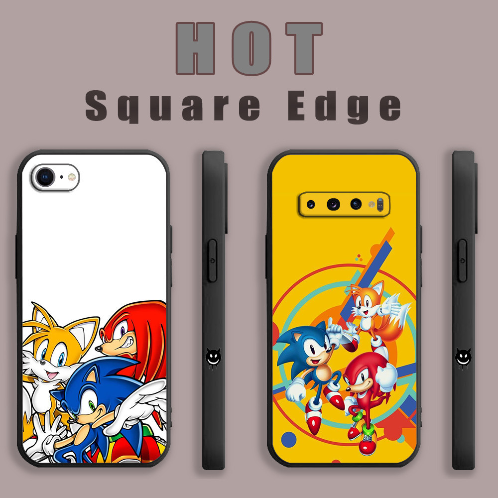 Casing For infinix HOT 30 Play 40i Smart 8 Note 30 VIP Zero 30 4G Sonic cartoon Stickers Art ...