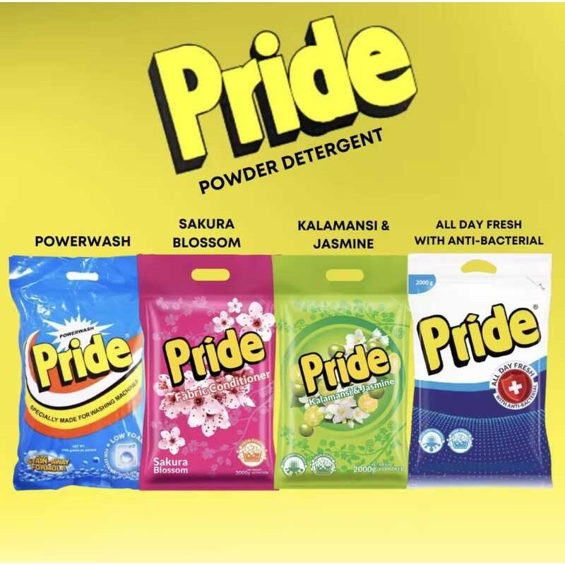 Pride Powder Detergent 1KG Kalamansi, Sakura Fabric Conditioner, Power ...