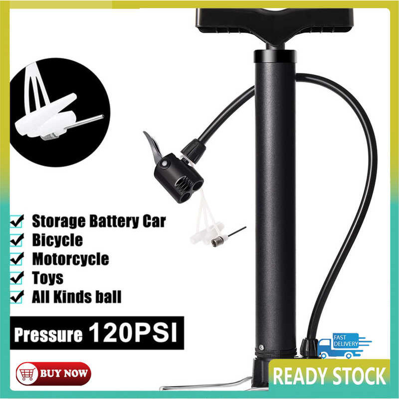 120Psi High Pressure Bike Portable Mini Pump Para Sa Bicycle Basketball ...