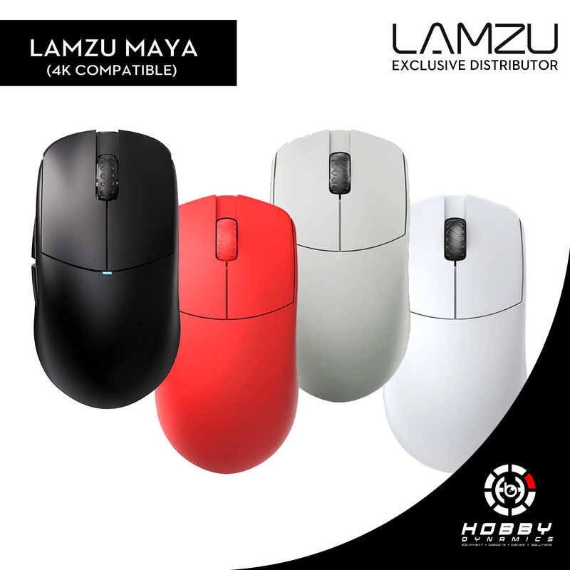 LAMZU MAYA WIRELESS GAMING MAUSO (4K Compatible) | Shopee Philippines