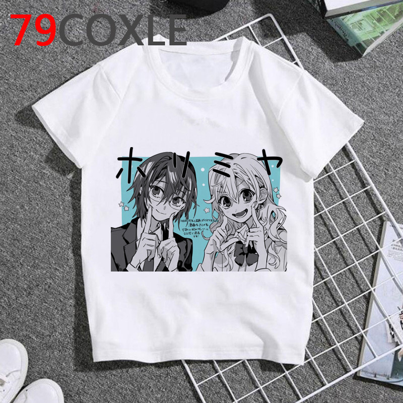 Horimiya teens boys enfant t shirt designer costume cartoon cute ...