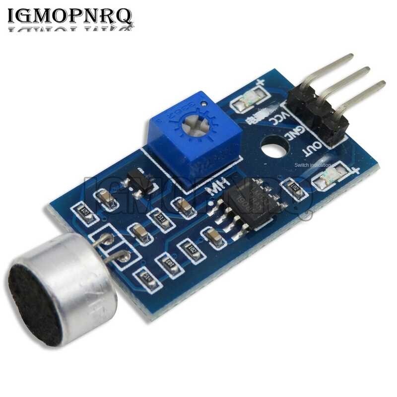 3pin Voice Sound Detection Sensor Module Intelligent Smart Vehicle ...