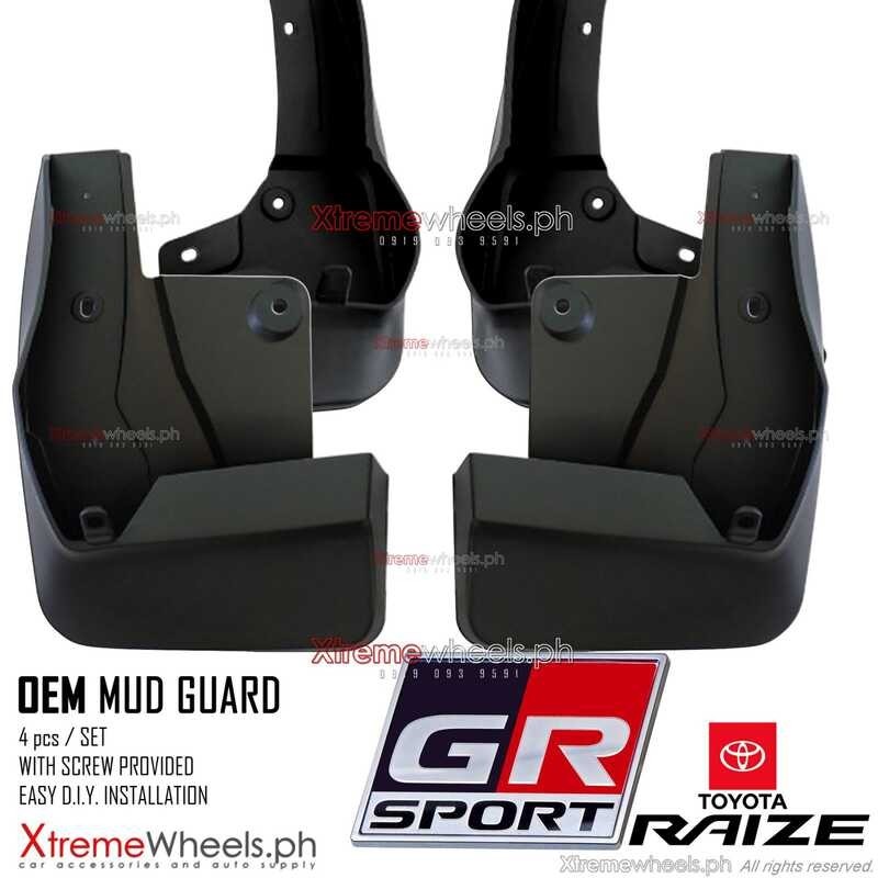 LY ToyotA G GR Turbo 2022-2024 NA MAy Screw HeAvy Duty MudguArd SplASH ...