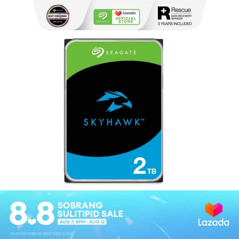 Seagate Skyhawk 2TB Surveillance ST2000VX015 [UNK] ST2000VX017 5400RPM ...