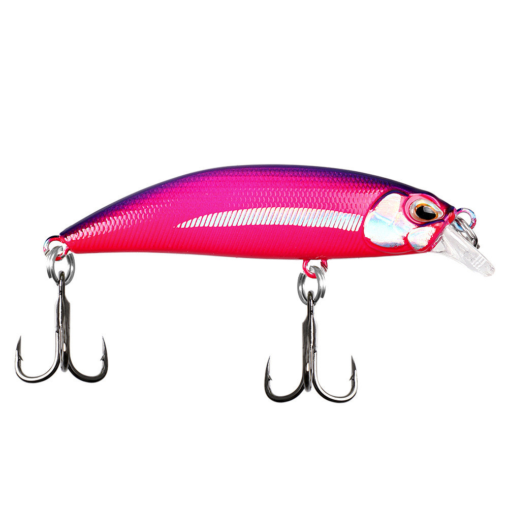 (Strengthen Blood Groove Treble Hook)Fishing Lure 7cm/8g Sinking Minnow ...