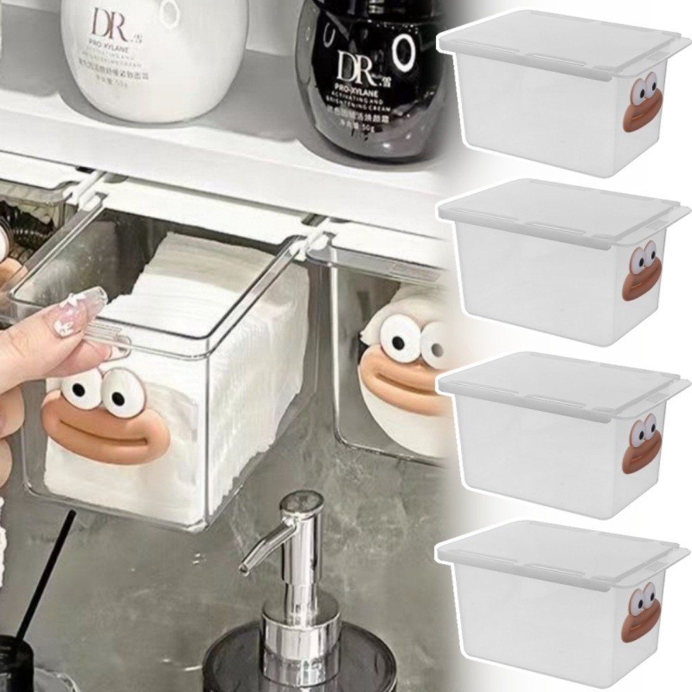 Drawer Pull-out Storage Box- Self-Adhesive, Waterproof - Under Table ...
