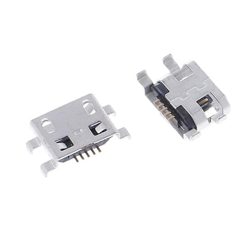 10PCS Micro USB Type B 5 Pin Female Connector Mini USB Jack Connector ...