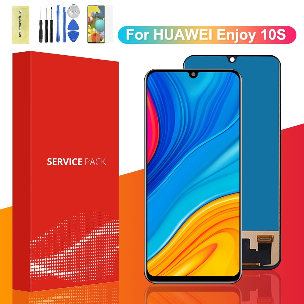 100% Test Huawei Y8p 2020 AQM-LX1 LCD Display Touch Screen Digitizer ...