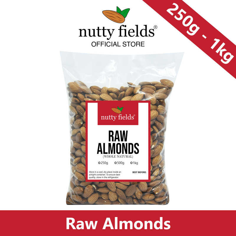 2025 Raw Almonds (250g - 1kg) mula sa Nutty Fields | Shopee Philippines