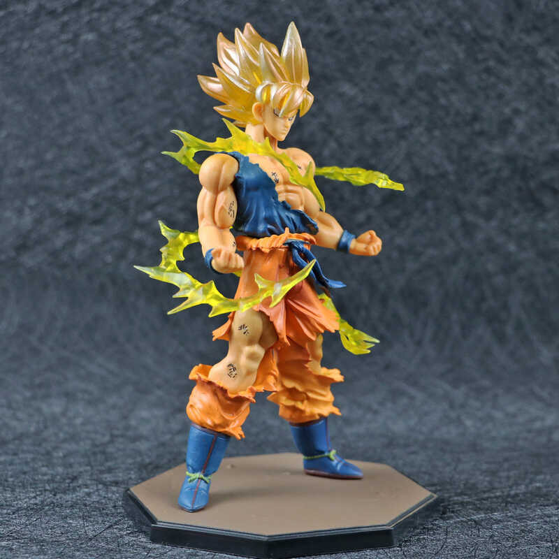 87 17Cm Dragon Ball Z Son Namek Figure Super Saiyan Goku Statue PVC ...