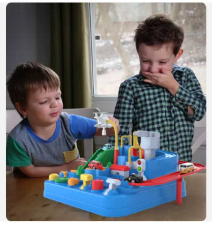 Rail Racing Model Educational Ts Children Track Car Adventure Brain ...