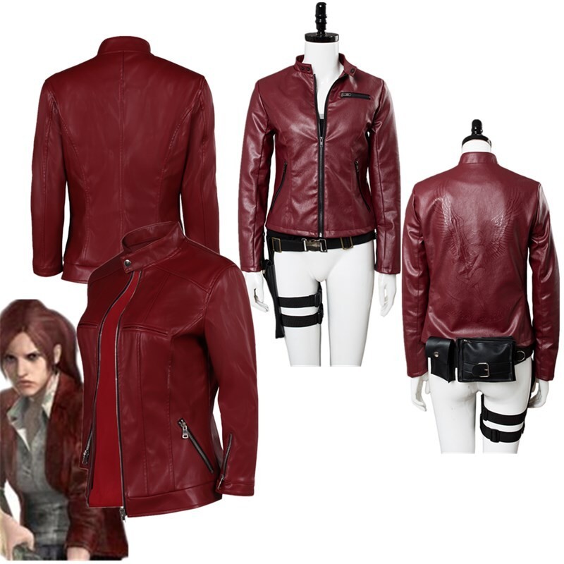 § Claire Redfield Cosplay Costume Adult Women Sy Biohazard Disguise ...