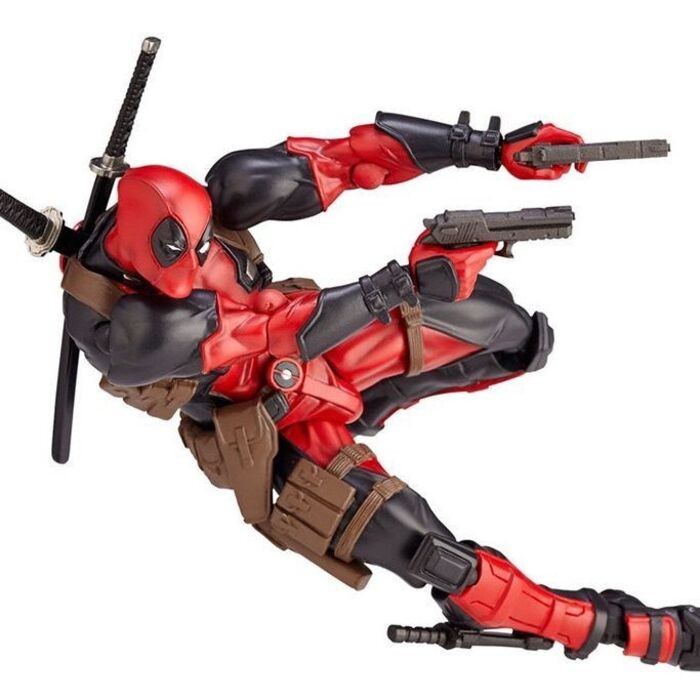 Yamahi Revoltech Action Figure Deadpool X-Men Superhero Figurine Toy ...