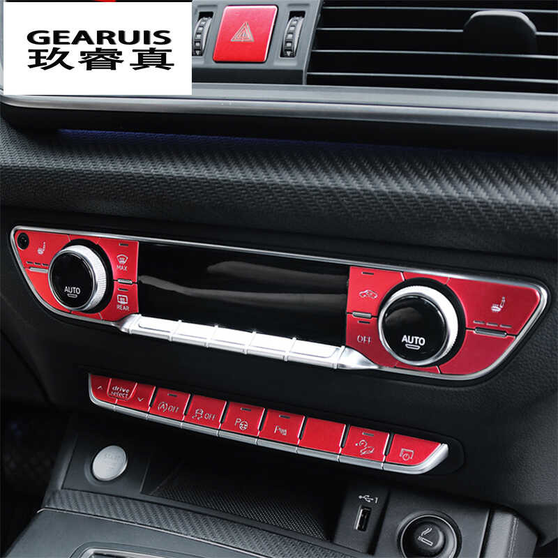 Styg For Car Audi A4 B9 Q5L Q5 Center Console air conditioner Buttons ...