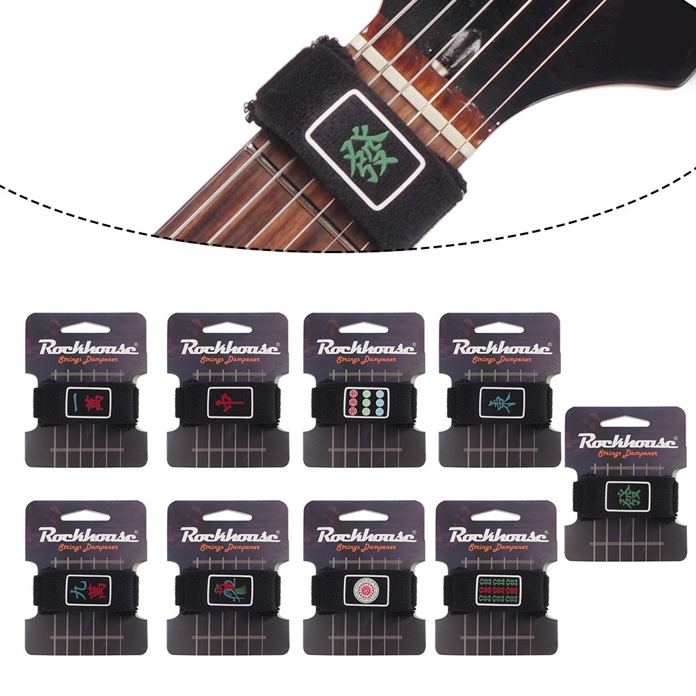 Guitar Fret Strings Mute Dampeners String Wrap For Acoustic Electric ...