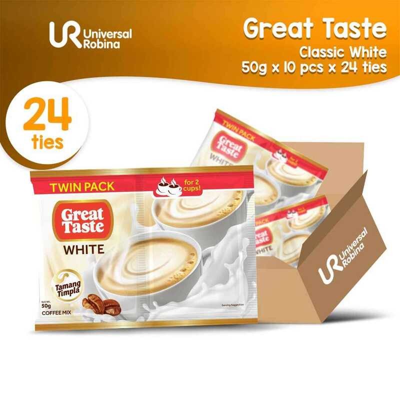 24 Great Taste White Classic Twin Pack (50g x 10) | Shopee Philippines