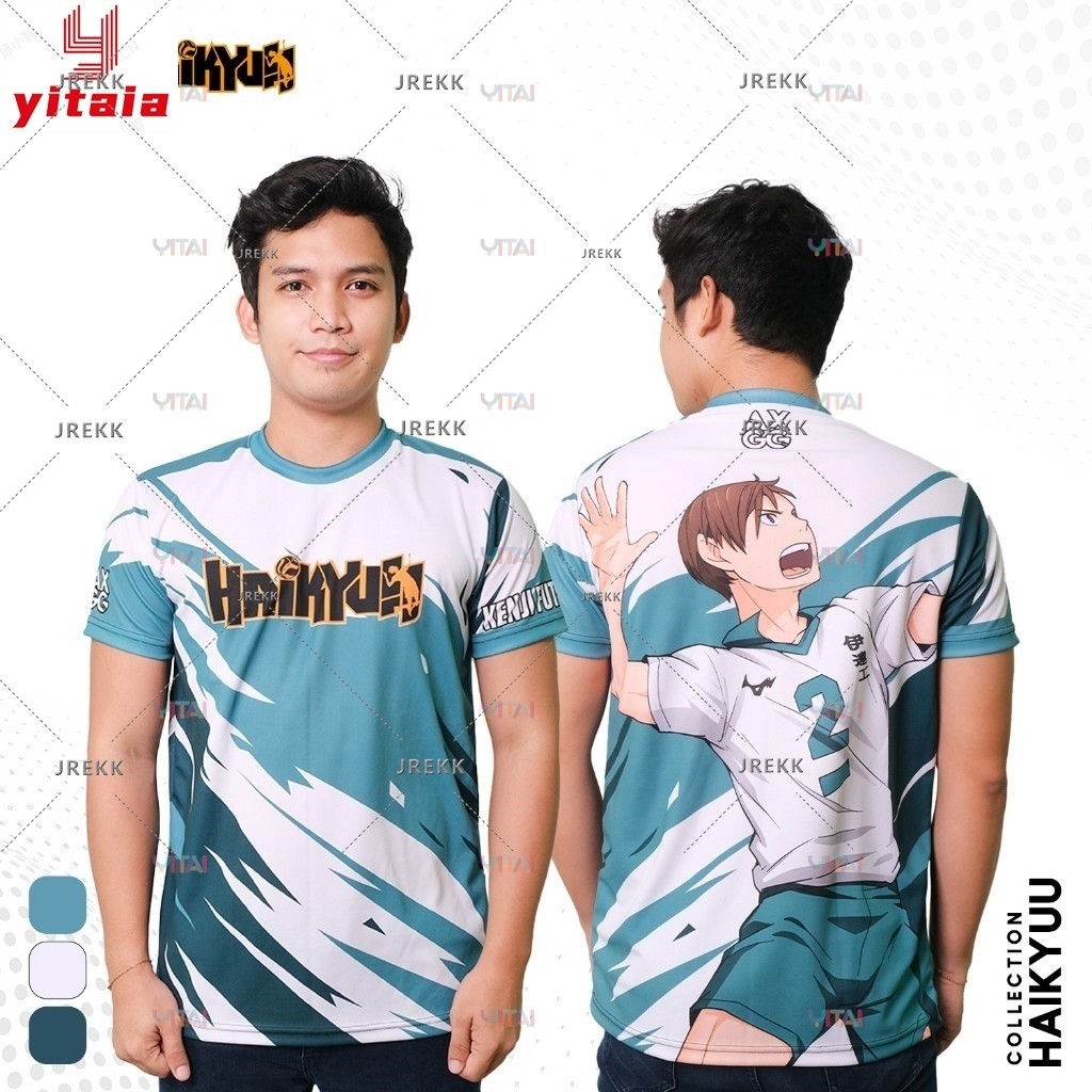 AXGG "Haikyuu Players - Date Tech" Gaming Shirt | Shopee Philippines