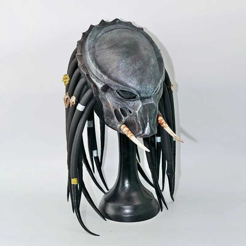 Movie Alien Horror Predator Latex Mask Cosplay Scary Monster Full Face ...