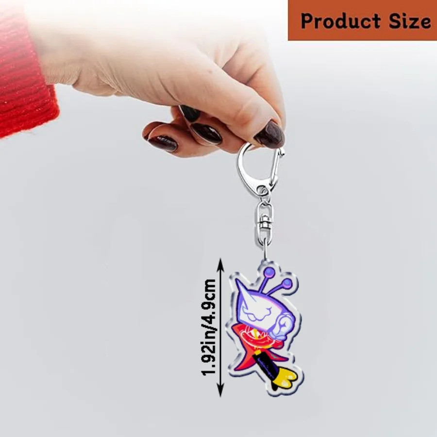 Deltarune Tenna Keychain Accessories Bag Charms Undertale Mr Tenna ...
