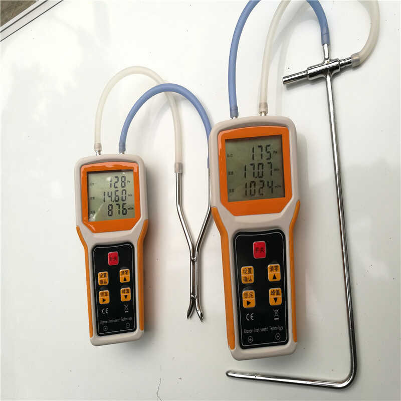 Fan Duct Pressure Measuring Instrument Volume Temperature Tester Flow ...