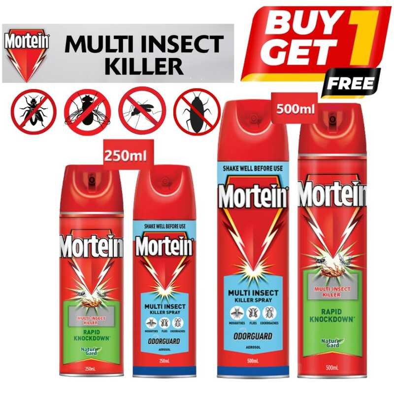 Mortein Odorless Insecticide Odorguard-Naturgard With Citronella Oil ...