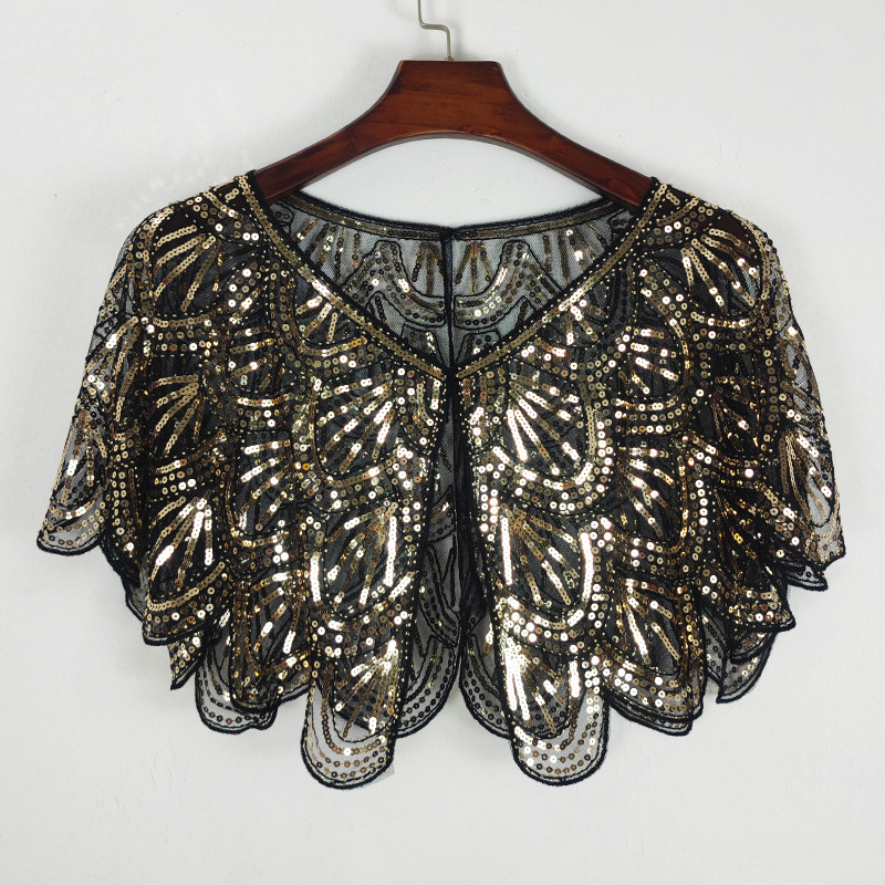 (Shipped from Manila + COD) Sparkly Sequin Cape for Simbang Gabi ...