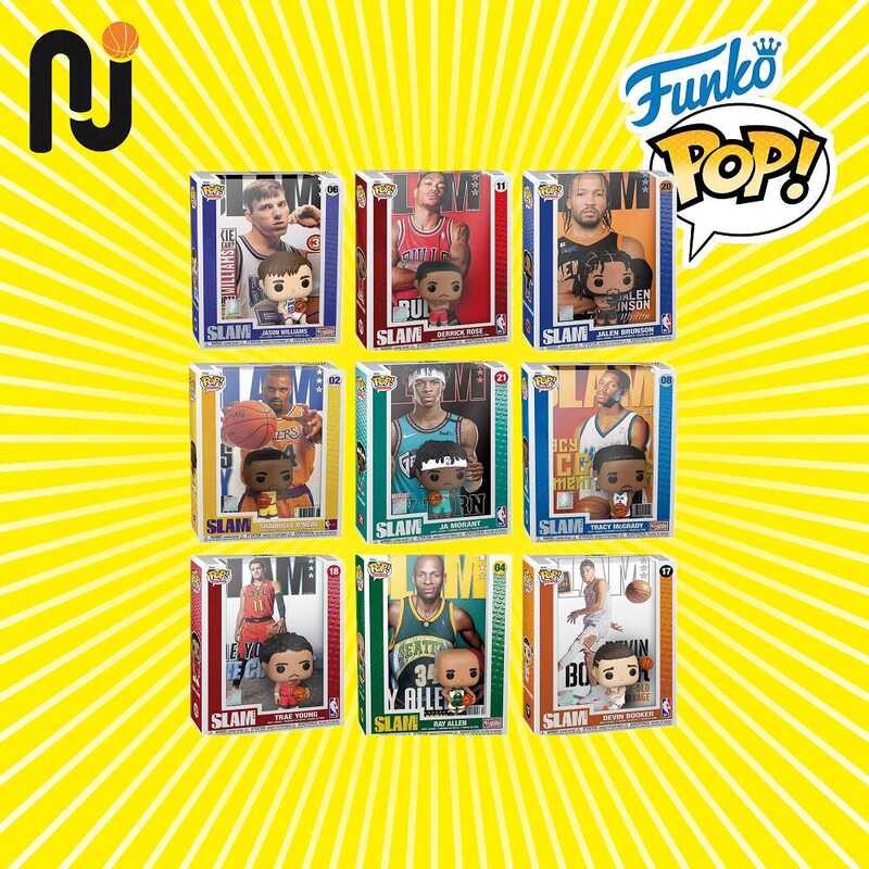 Funko Pop SLAM Collaboration Brunson/Mcbride/Buchner Q Version Figurine ...