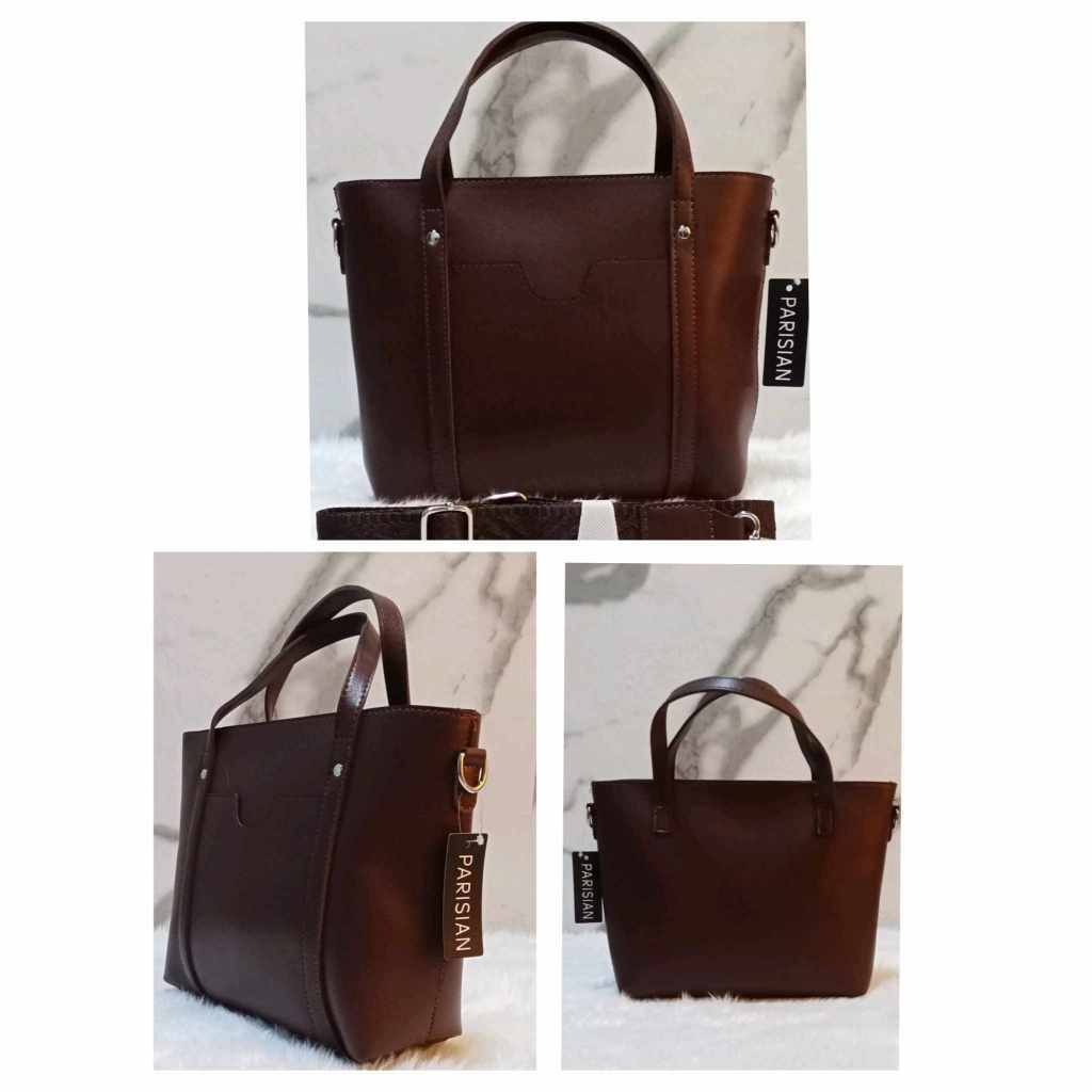 PARISIAN BAG/ECO LEATHER/FABRIC (CLASSIC) | Shopee Philippines