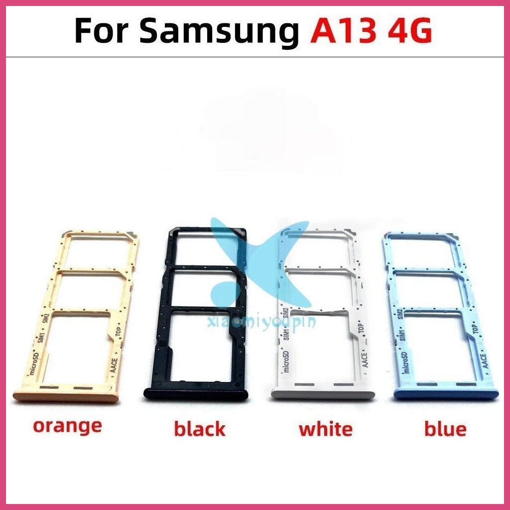 For Samsung Galaxy A13 4G Sim Card Holder Slot Micro SD Tray ...