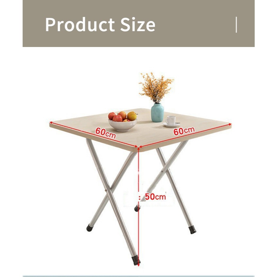 Portable Dining Table Folding Computer Table Dinner Folding Table ...