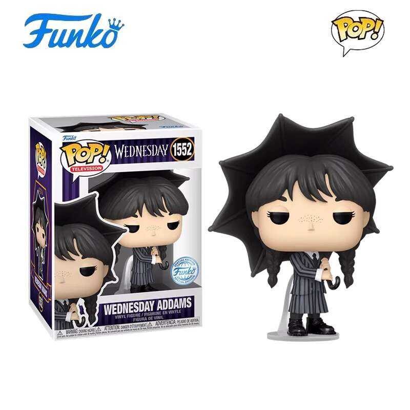 Funko Pop Wednesday Merchandise The Addams Family Figurine Action ...