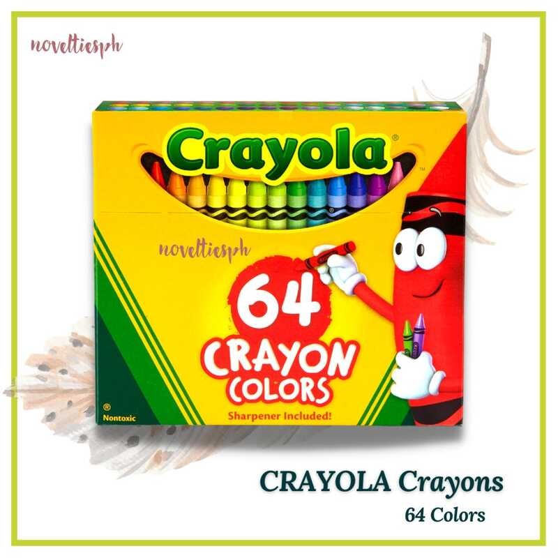 Novelties Crayola 8 16 24 48 64 Color Crayons For Students 100% ...