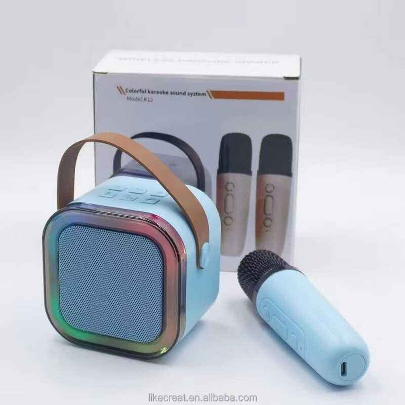Speaker K Microphone Set Wireless Bluetooth Home KTV Kit for Children ...