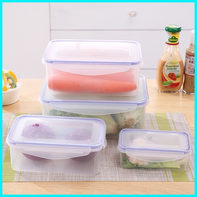 Leakproof LunchBox Bento Air tight Food Container Microwave StorageBox ...