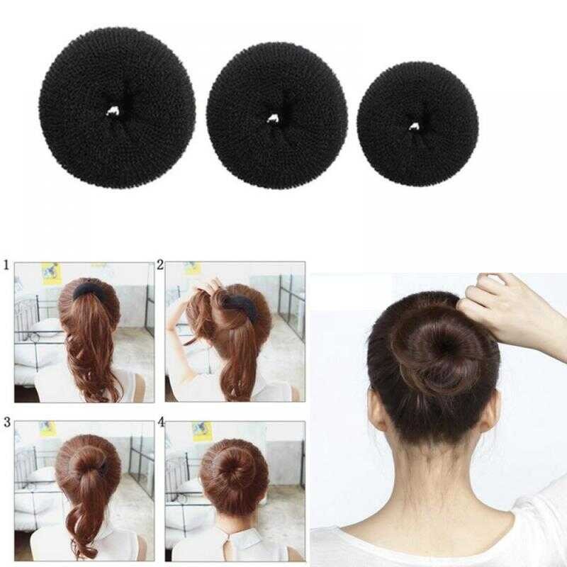Haircare Heatless Shaper/Tool Styling Tool Set Versatile New Updo Bun ...