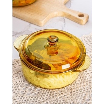 (1pc) Deli high borosilicate glass high boron glass bowl with glass pot ...