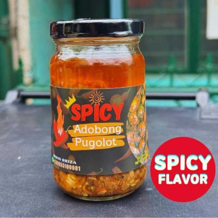 Spicy Adobong Pugolot 220Ml - Johnarwin Briza | Shopee Philippines