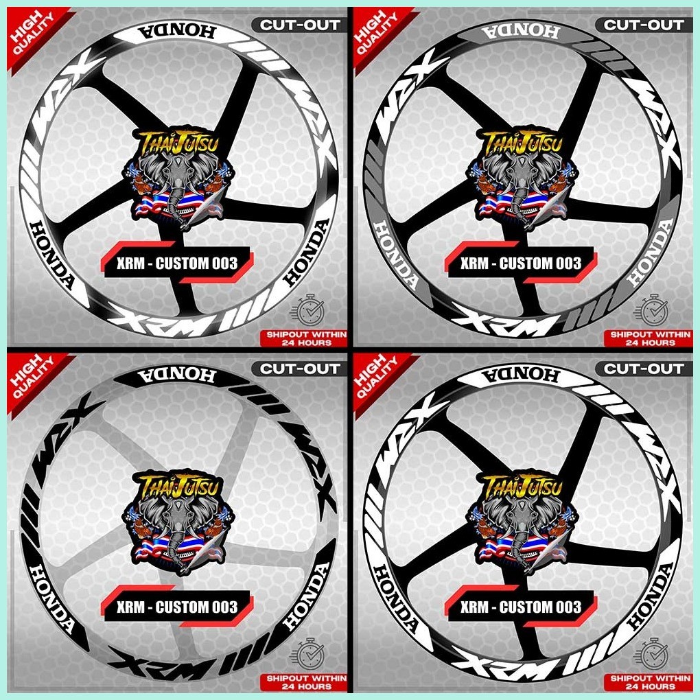 XRM MAG STICKER SET ( 2 MAGS ) - CUSTOM 003 | VINYL WATERPROOF CUT-OUT ...