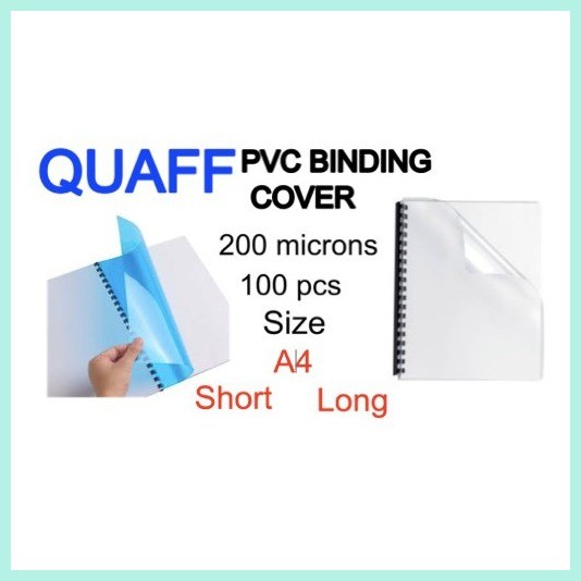 PVC BINDING COVER ( 200 MICRON ) | Shopee Philippines