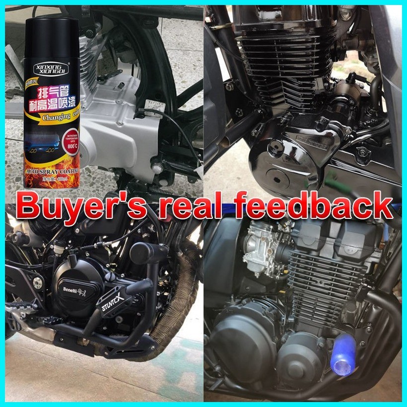 Motorcycle Body Parts Koby High Temp Spray Paint Engine Coating Spray ...