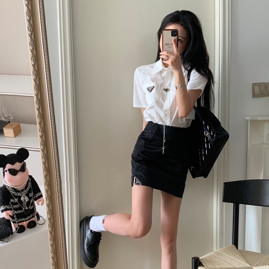 PRADA YB Three-standard 2024 Summer Pra Versatile New Temperament ...