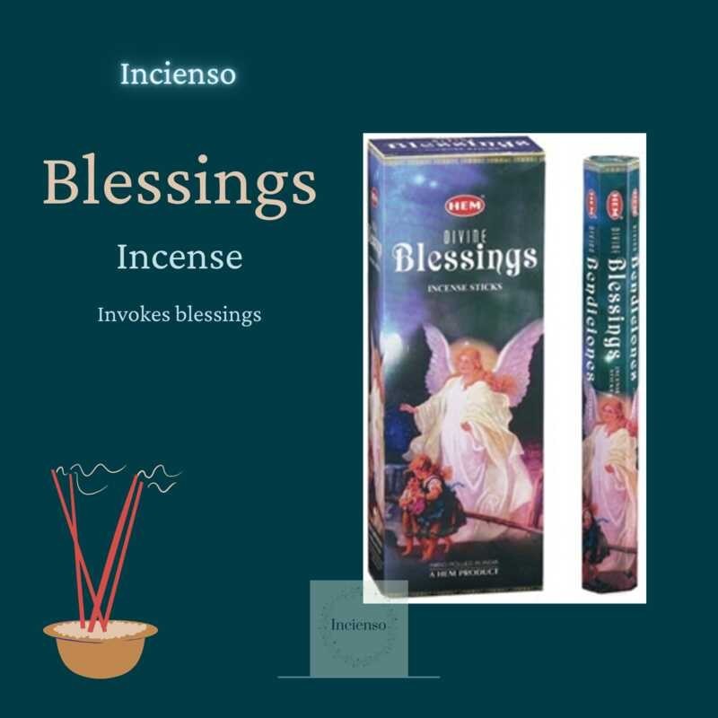 2025 HEM Incense Sticks BLESSINGS Authentic & Imported mula India - 20 ...