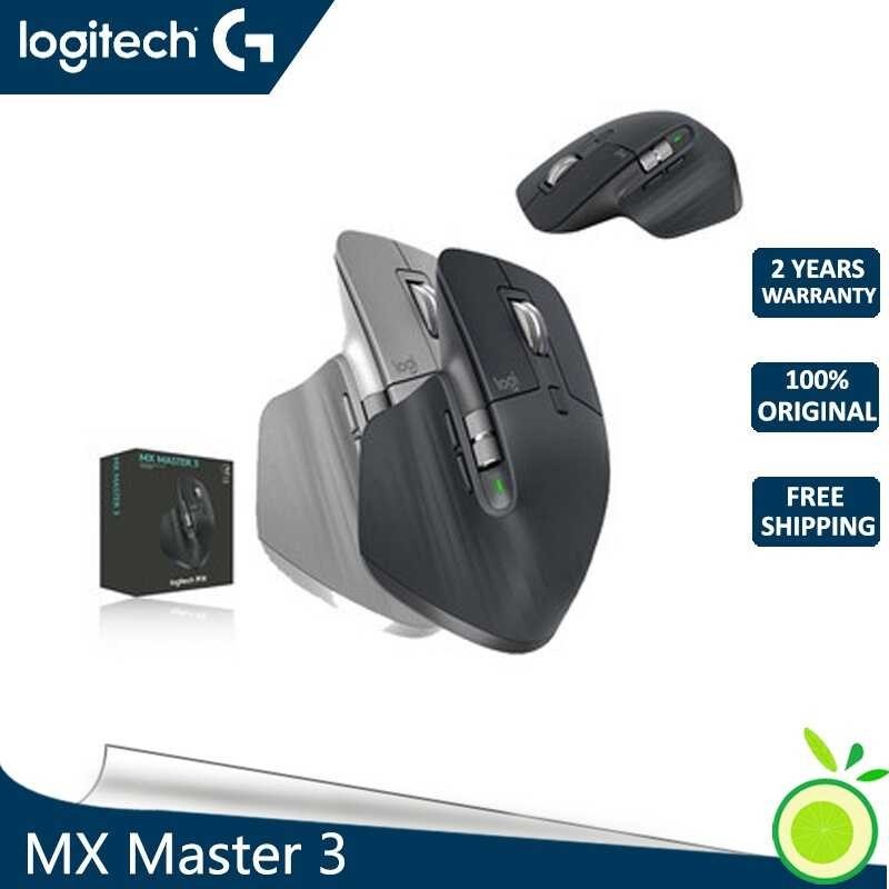 Logitech MX Master 3 Original Wireless Bluetooth Office Mouse ...