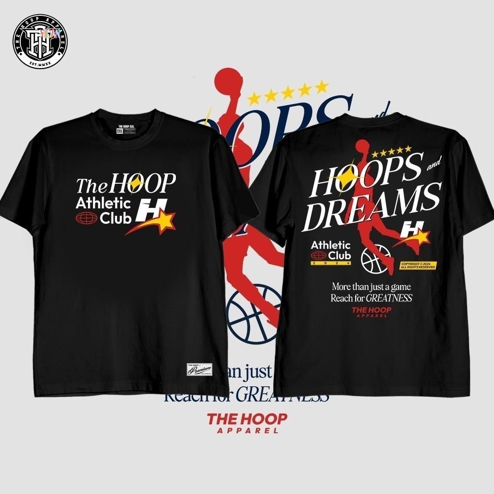 MICAN THE HOOP APPAREL HOOPS AND DREAMS GRAPHIC TSHIRT FOR MEN AND ...