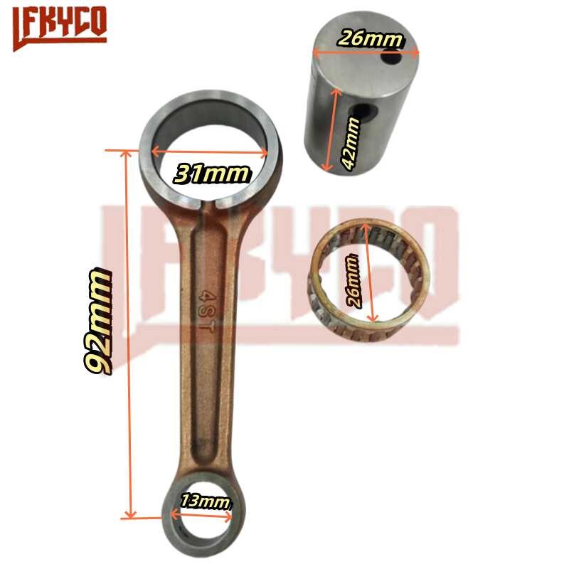 Motorcycle Crankshaft Connecting Rods Crank Kit para sa Yamaha Crypton ...